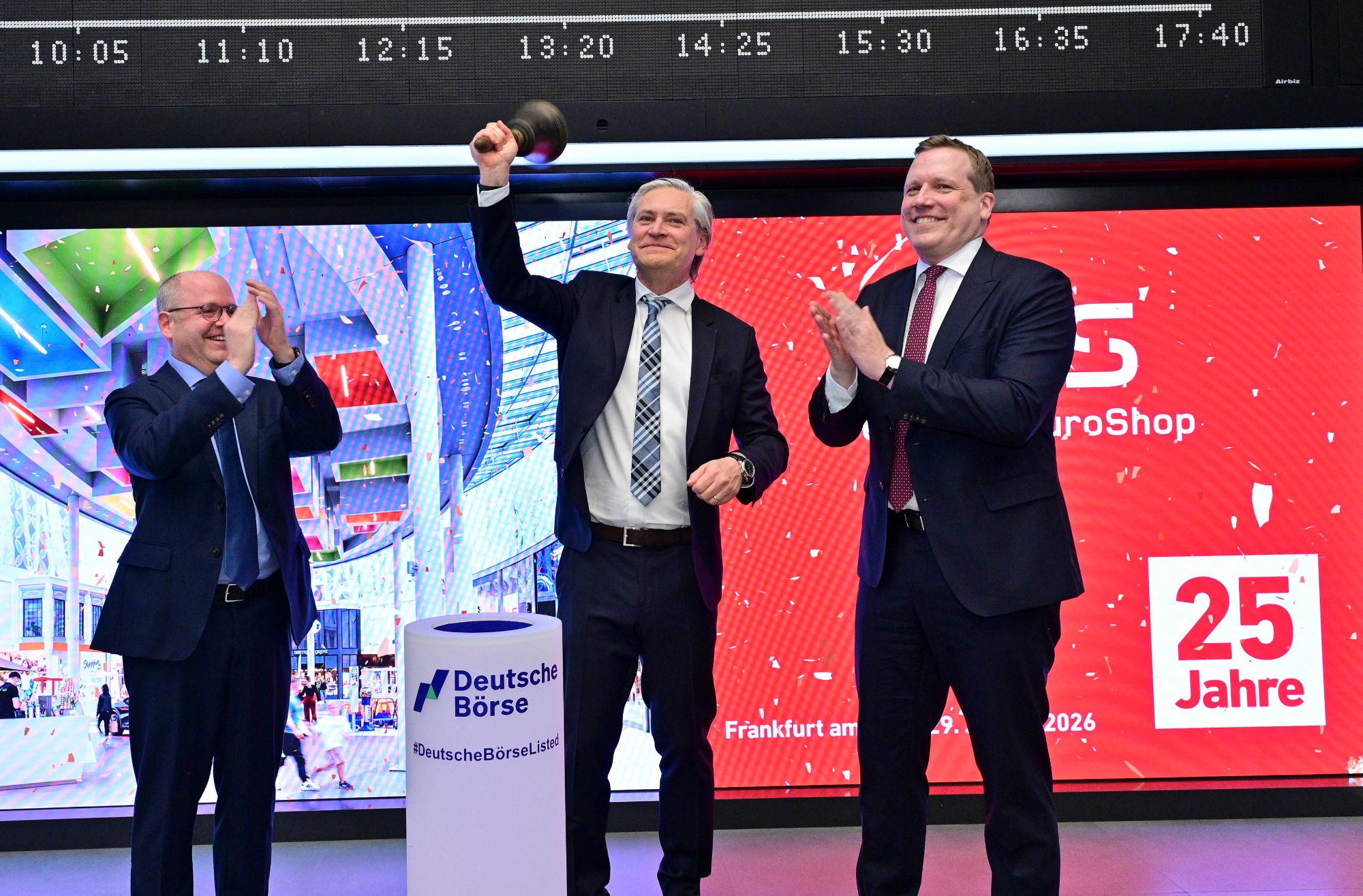 Heute am Börsenparkett: 25 Jahre Deutsche EuroShop - Chocolate Blue